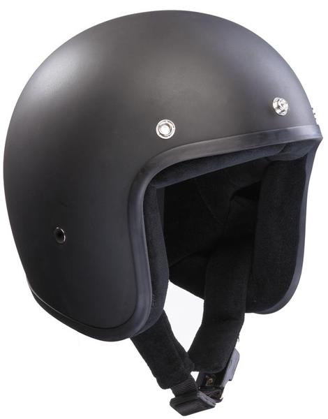 BANDIT JET HELMET BLACK MATTE – underground custom cycles store